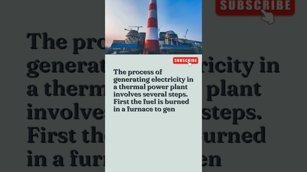 Define Thermal Power Plant? #thermal #power #station