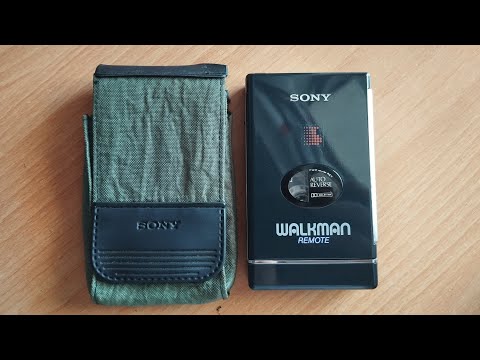 Sony WM 109 1986 - Sony Walkman Cassette player WM 109 dark | Reverb