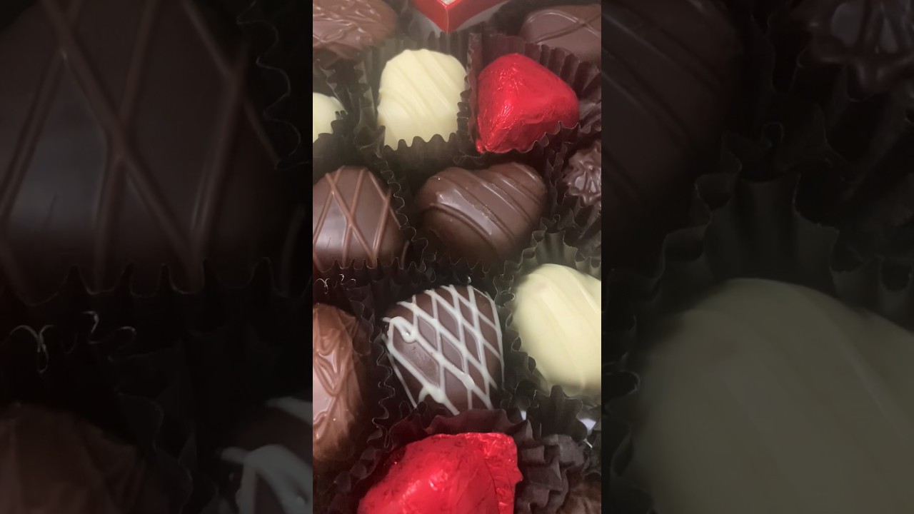 See’s Candies Heart Shaped Box Valentine’s Chocolate #shorts #trending