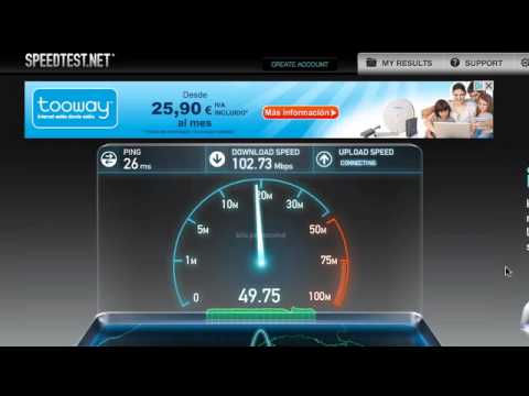 Movistar Internet Speed Test