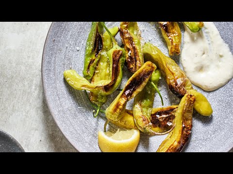 Simple Blistered Shishito Peppers Recipe