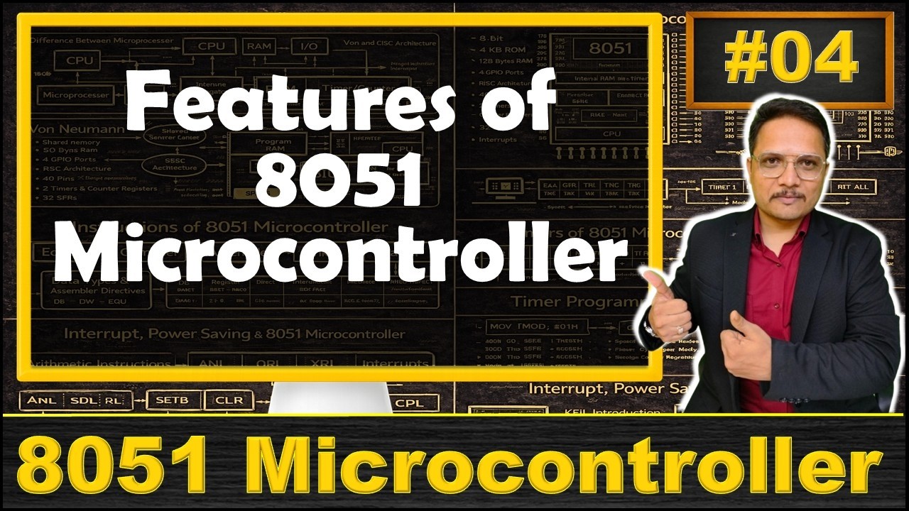 8051 Microcontroller Explained: Features, Components, and Applications