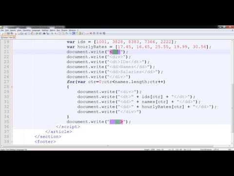 Creating CSS Tables without using HTML Table Element