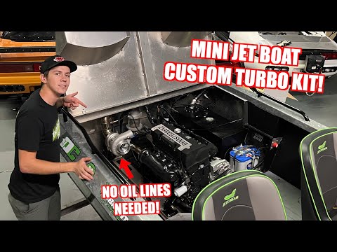 Our New Turbo For The K-Swapped Mini Jet Boat!