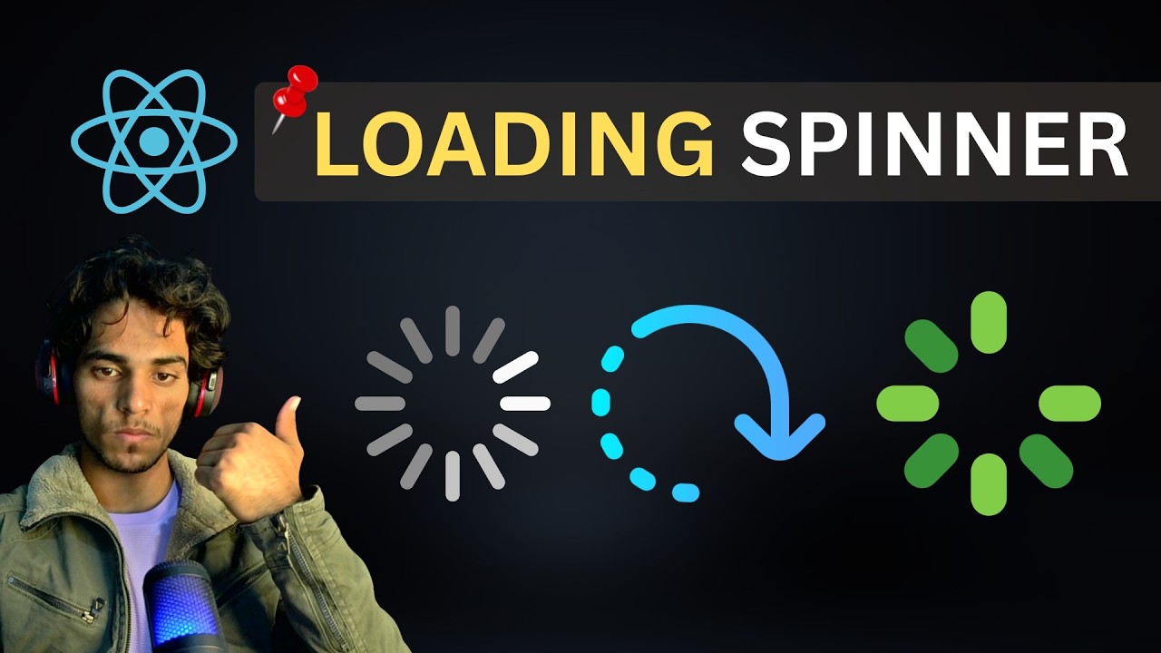 Spinner Loader Component React JS - Full Tutorial