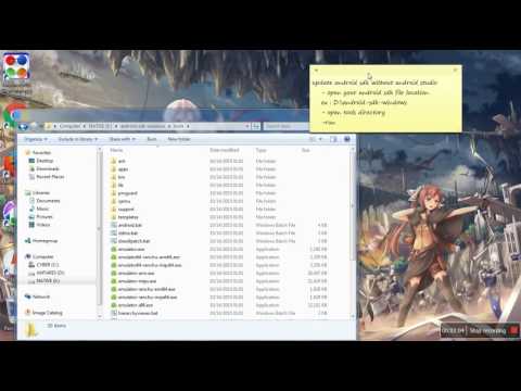 update android sdk without android studio
