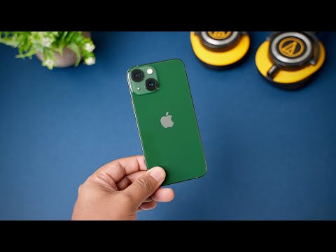 iPhone 13 mini GREEN UNBOXING #Shorts