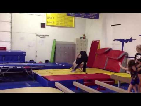 spotting double-mini tramp – Gymnastics Coaching.com