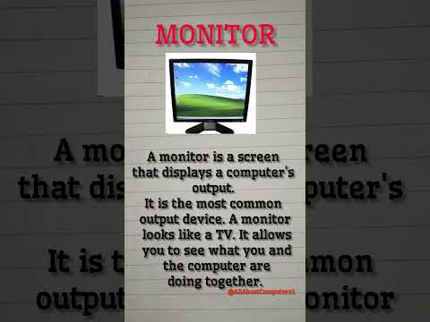 Computer Monitor||Explanition of Monitor|| What is Monitor? ||
