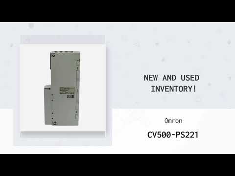 Buy CV500-PS221 Omron Power Supply 100/240 VAC Input | 8372 from Santa Clara Systems