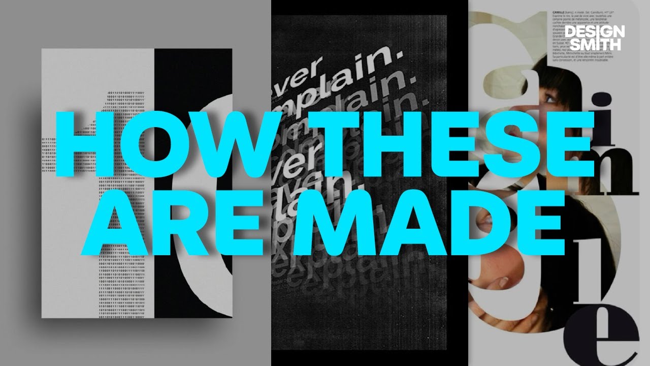 How These Posters Are Designed – Step-by-Step Breakdown