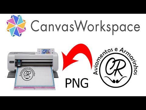 Usando png no Canvas para recortar na ScanNCut CM300