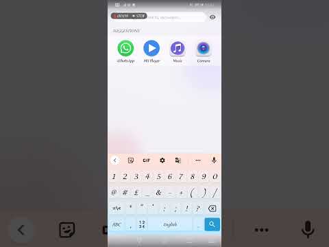 infinity symbol how to type #android.keyboard