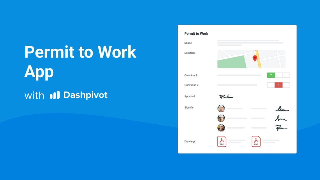 Electronic Permit to Work Made Simple with Dashpivot