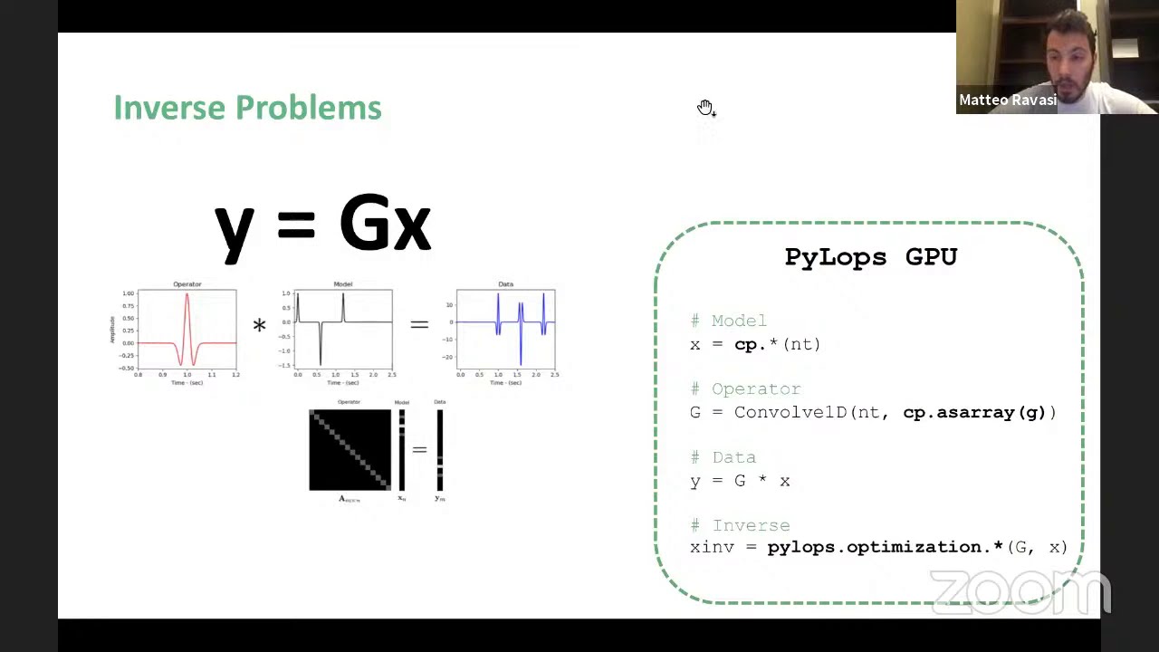 SR3 - Solving geophysical inverse problems on GPUs with PyLops+cupy - Matteo, Lukas Mosser, David.