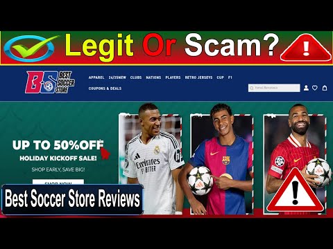 Best Soccer Store Reviews: Real Or Fake Site | Watch This Video Now ! Best Soccer Store Review