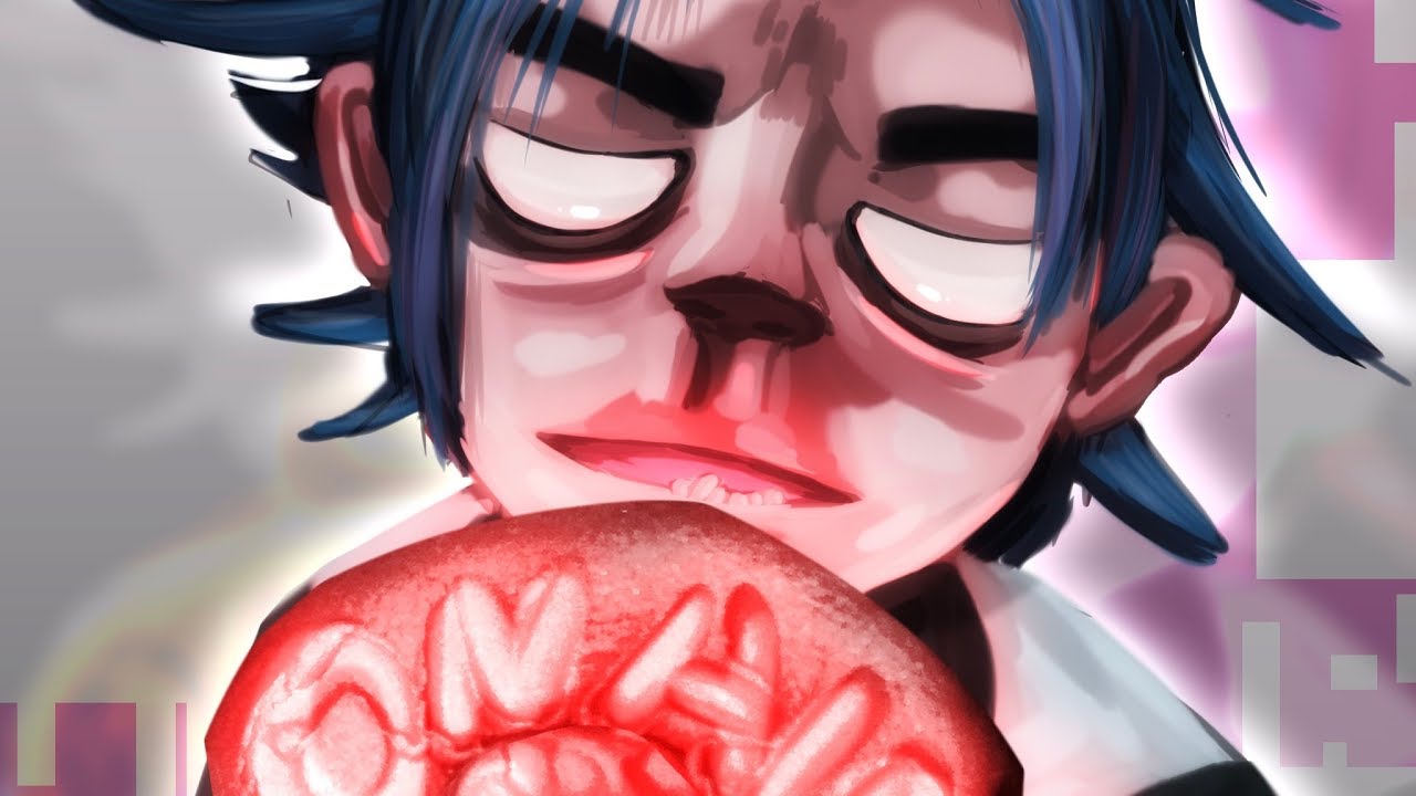 Gorillaz 2D Tranz Speed paint