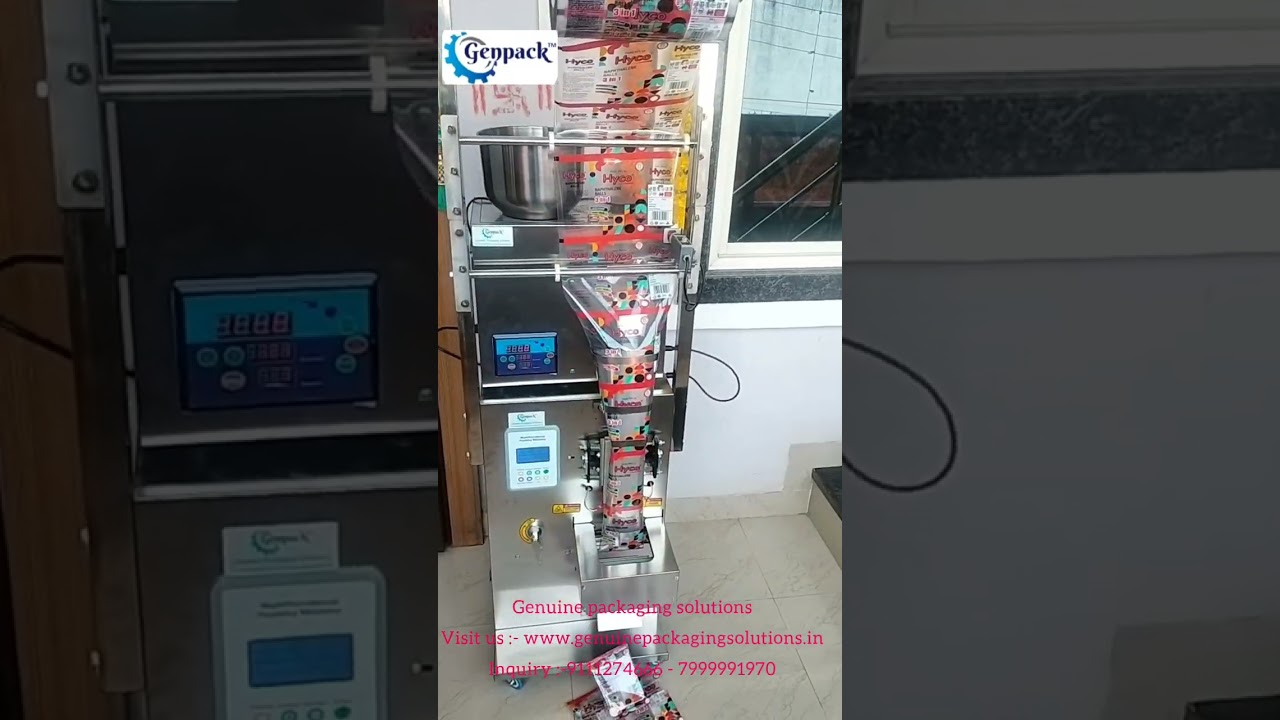 low cost pouch packing machine Bag Packing Machine For Roll Bag Low Investment Business 2 to 100gms