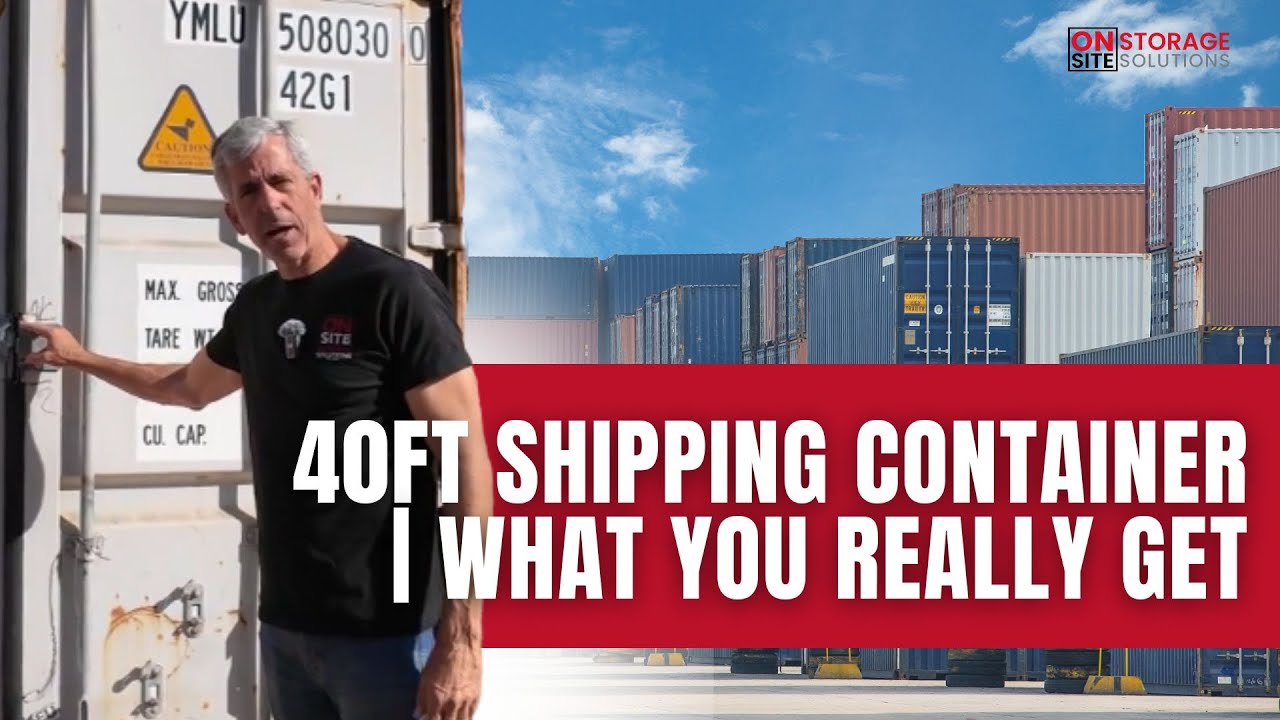 40ft Used Shipping Container | Real Condition + Buyer Tips (Since 2002)