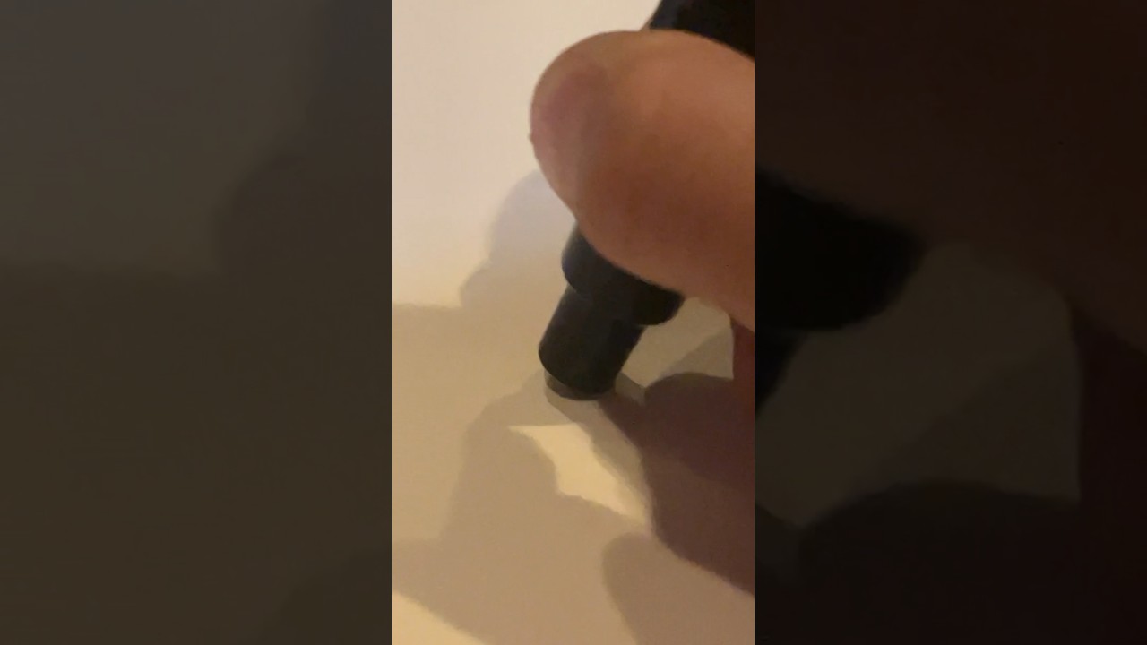 Activating Black POSCA Marker!