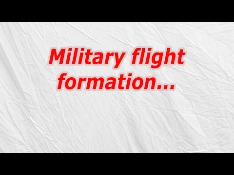 Military flight formation (CodyCross Crossword Answer)