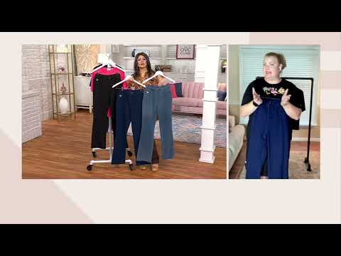 Quacker Factory DreamJeannes Fully Functional Baby Boot Jeans on QVC