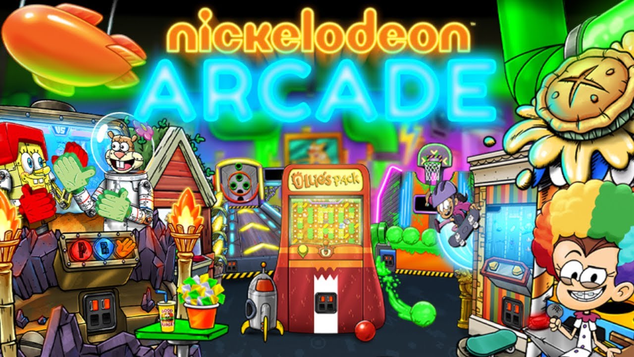 SpongeBob SquarePants: Nickelodeon Arcade - Welcome To The Arcade of Your Dreams (Nick Games)