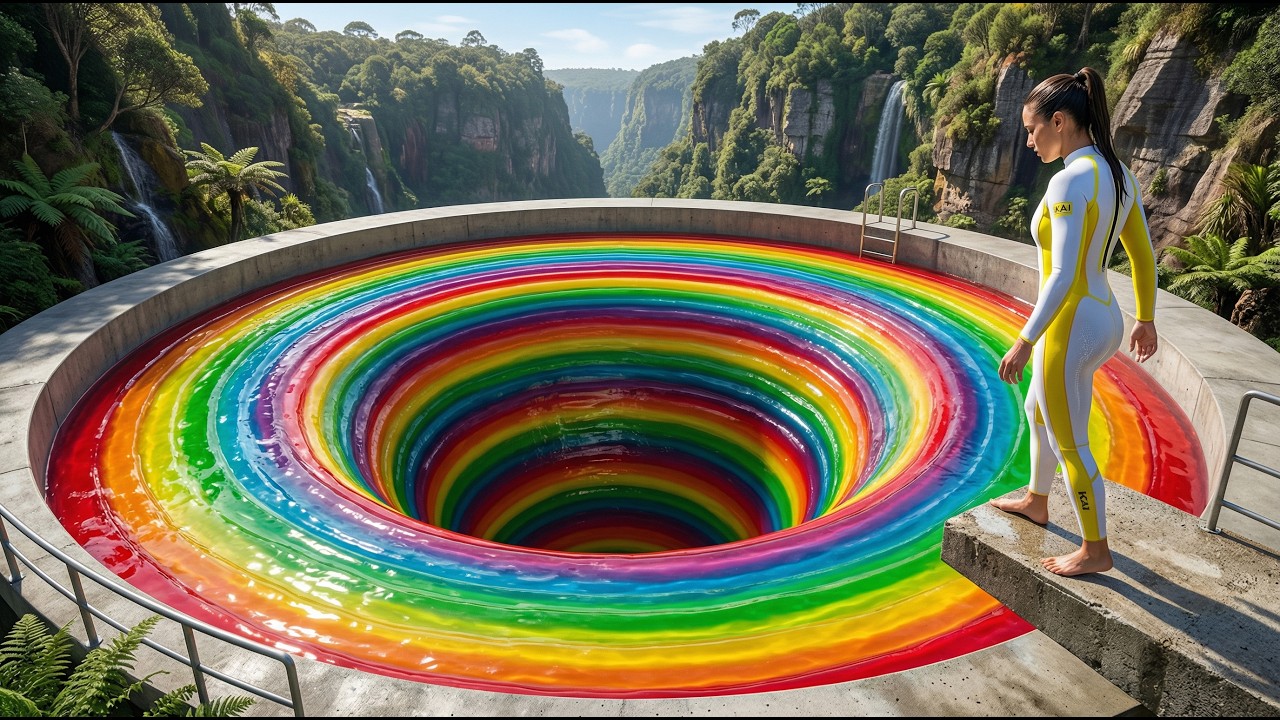 Which Dream Pool Would You Dive Into? | Oddly Satisfying AI ASMR