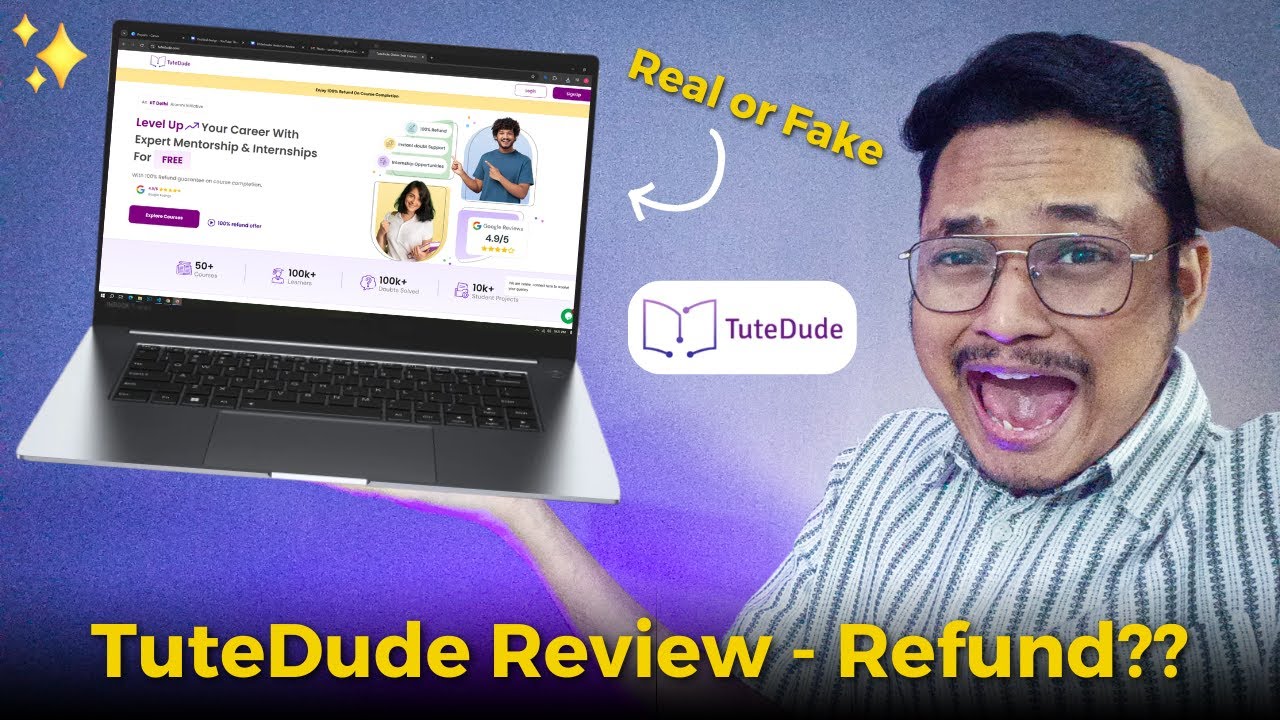 TuteDude Review | 100% Refund or Fake? Tutedude Course Review