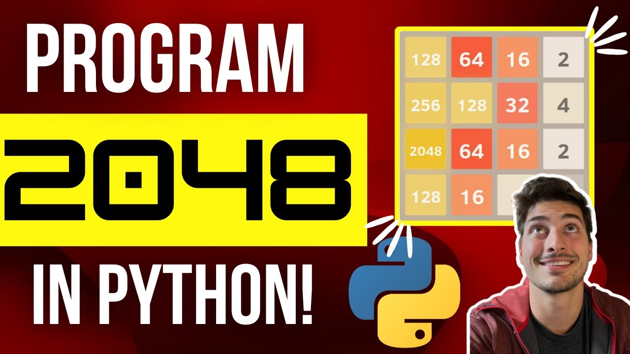 How to Make the Classic 2048 Game in Python! (Pygame Code Tutorial)