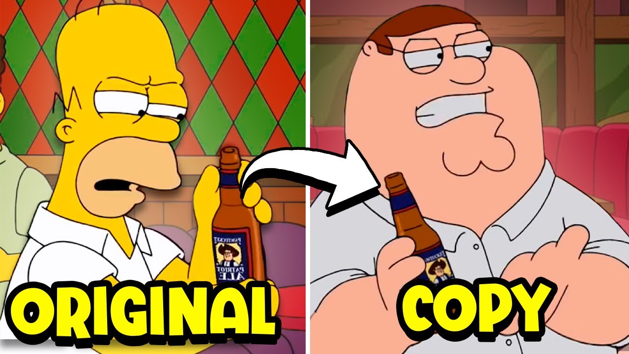15 Similarities Between The Simpsons and Family Guy