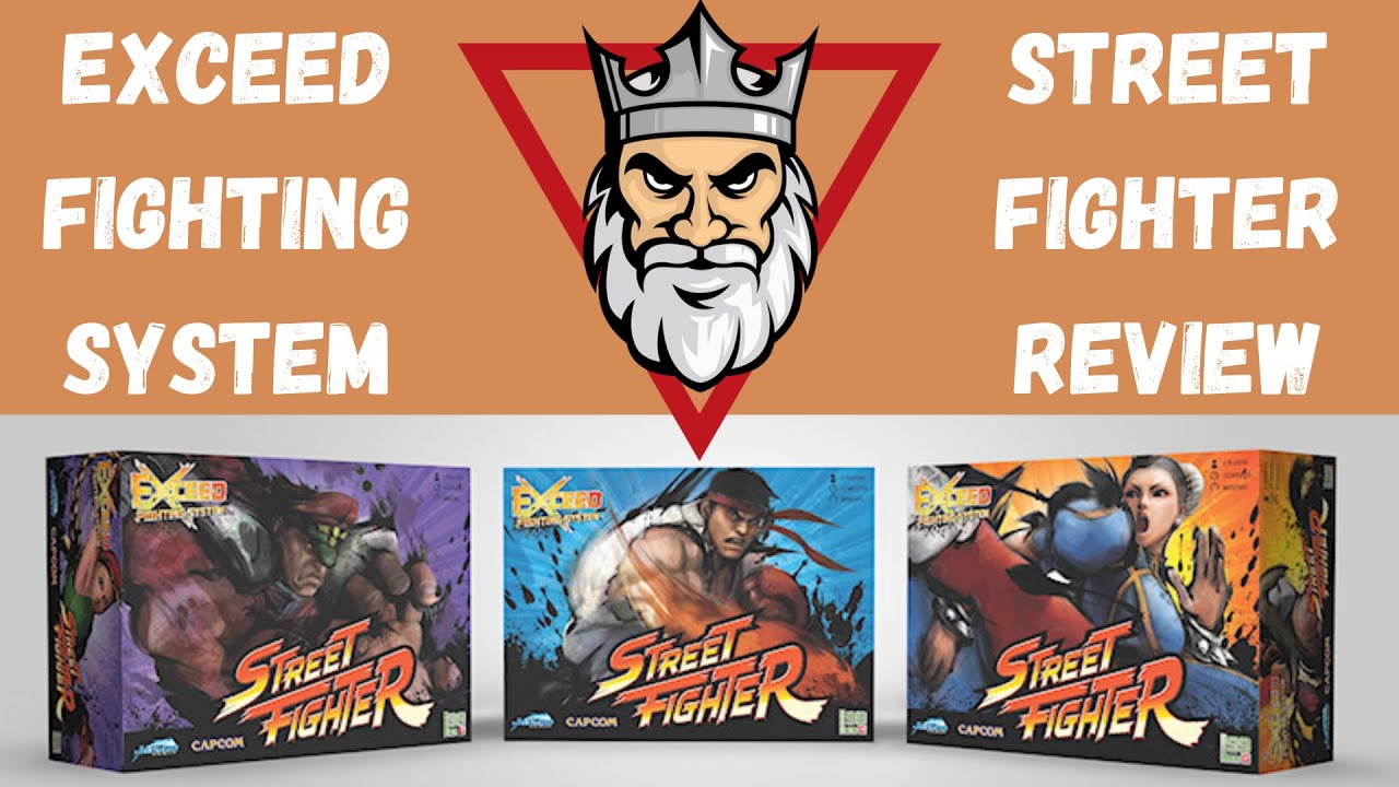 Exceed Fighting System Street Fighter Review @Lvl99games
