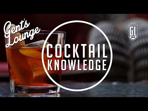 5 Cocktail Terms Every Gent Should Know || Gent's Lounge