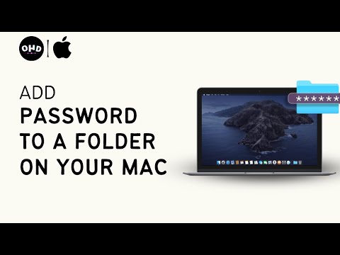 🔒 How to Add Password to a Folder in Mac | Password Protect Folders on Mac (2023)