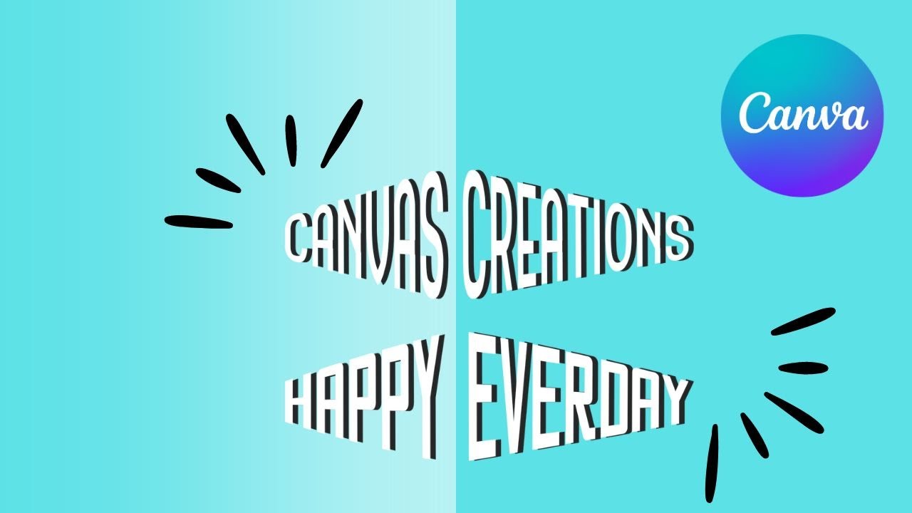 How to Create Stunning Perspective Text Effect in Canva | Easy Tutorial