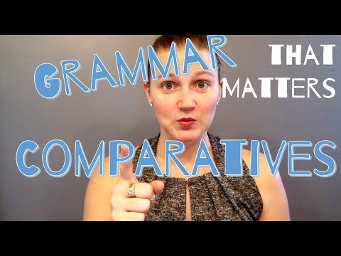 Learn English Grammar. Comparatives 2024!