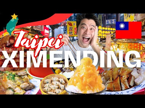 Top 10 Best EAT, SEE & SHOP in Ximending 🇹🇼 Taipei Taiwan 西門町 台北美食 Solaria Nishitetsu Hotel