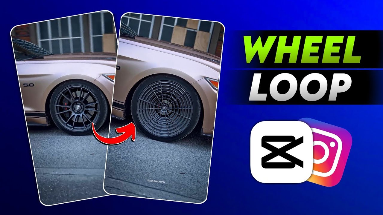 Car Wheel Loop Effect Editing | Capcut Tutorial in Hindi ✅