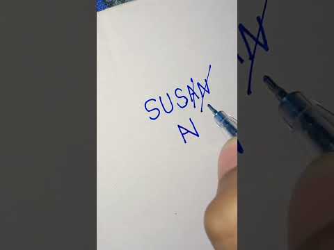 SUSAN NAME LOGO Comment your name #youtubeshorts π