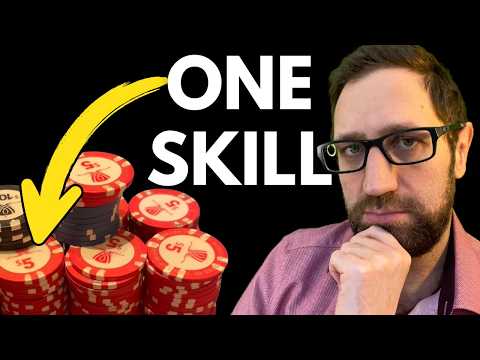 This is the SKILL that Wins the BIG Money in Live Poker!