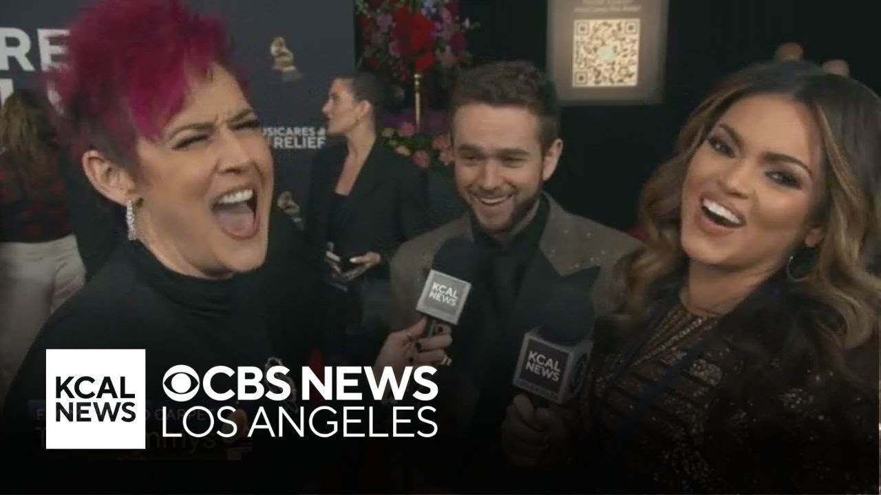 Award-winning and nominated artists hit the red carpet at the 67th Grammy Awards