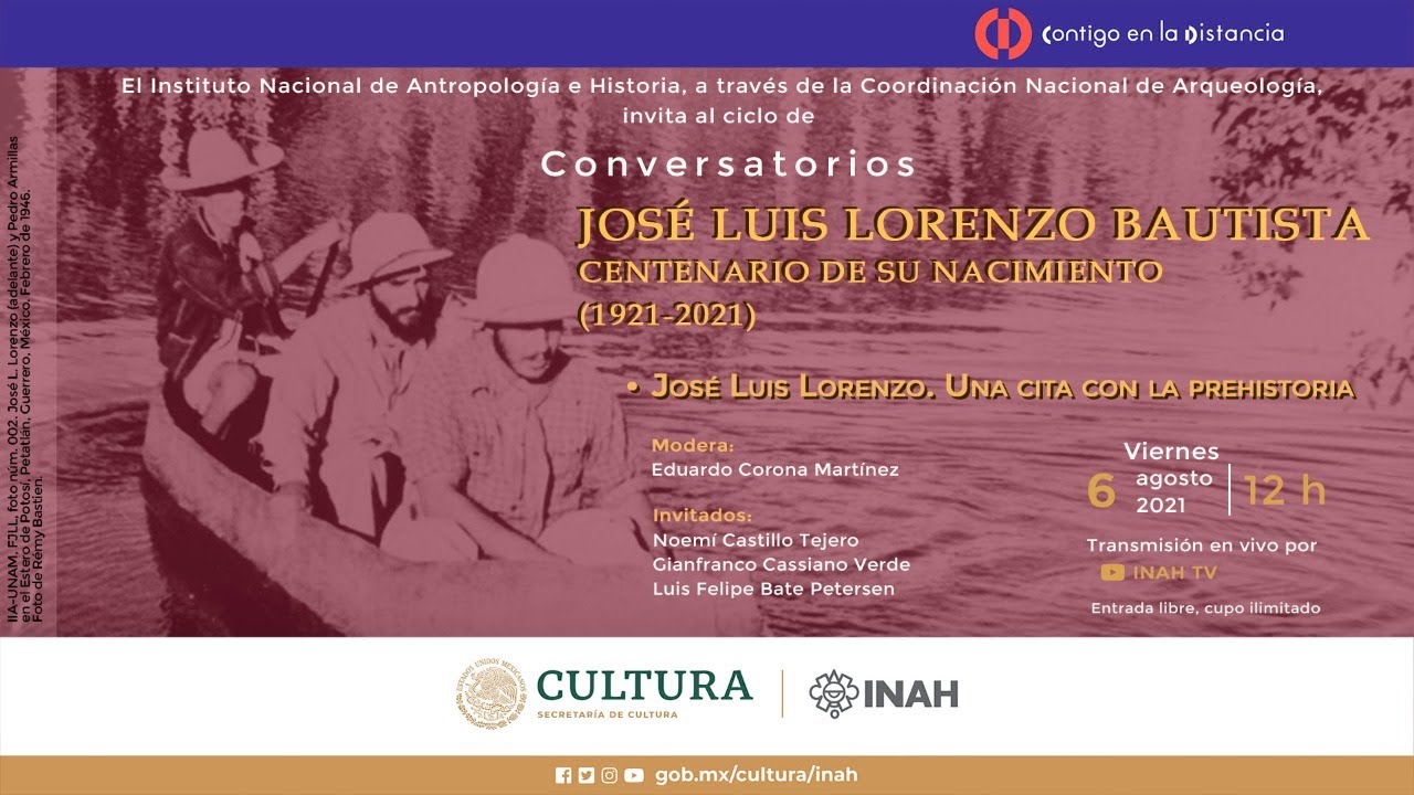 José Luis Lorenzo. Una cita con la prehistoria.