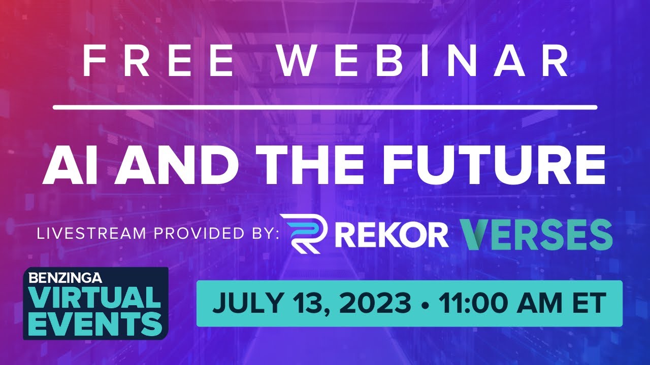 Benzinga Virtual Event: A.I. And The Future!