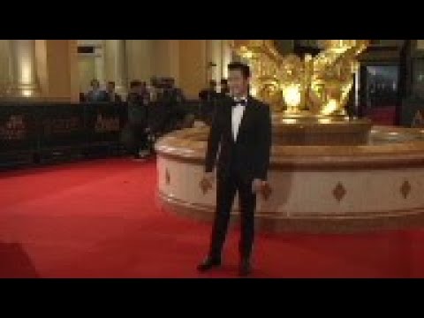 Stars arrive at the annual Asian Film Awards