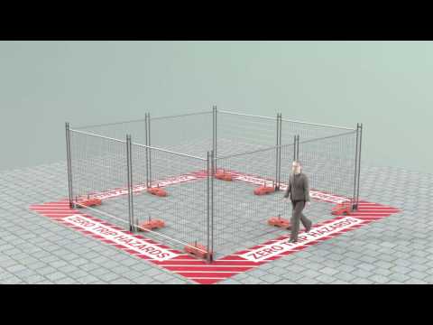 Titan Eco® Zero-Trip Base for temporary fencing
