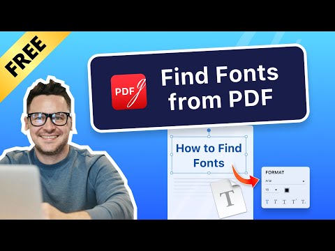 How to Find Fonts from PDF for Free
