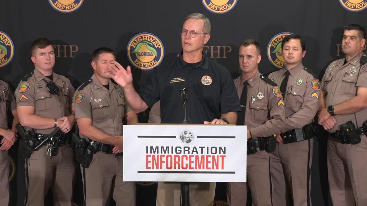 Governor DeSantis Announces Results of Major Immigration Enforcement Operation