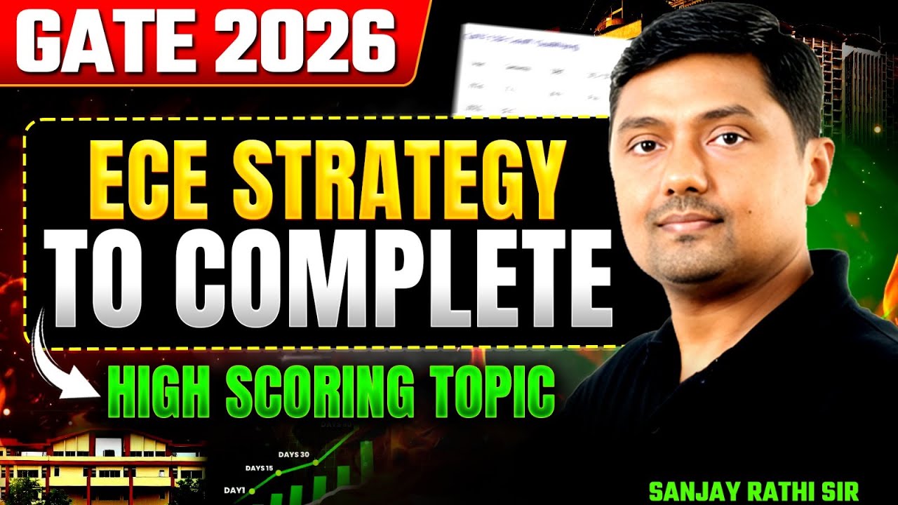 GATE 2026 ECE | Complete Strategy to Master High Scoring Topics