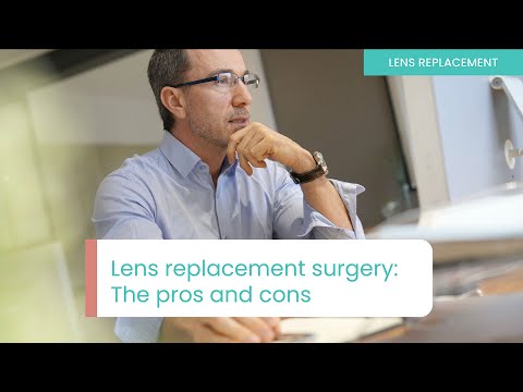 Lens replacement surgery: The pros and cons