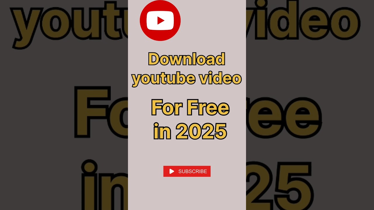 What's the BEST Way to DOWNLOAD YouTube Videos for FREE in 2025?